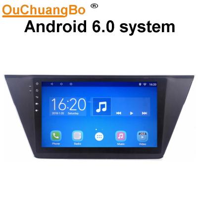 China Ouchuangbo car multimedia kit radio android 6.0 for Volkswagen Touran with gps navi steering wheel control for sale