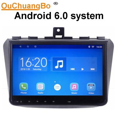 China Ouchuangbo 9 inch auto radio stereo Android 6.0 for Haima M3 2016 with Bluetooth connection to the phone then play music for sale