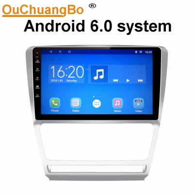 China Ouchuangbo car radio gps navigation for Skoda Octavia  2007-2014 with Video bluetooth calculator android 6.0 system for sale