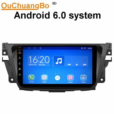 China Ouchuangbo car radio multi media stereo android 6.0 for MG GS with bluetooth SWC BT AUX 4 Cores for sale