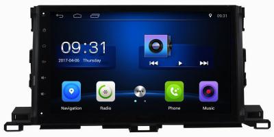 China Ouchuangbo car navigation android 8.1 for Toyota Highlander 2015 with steering wheel control GPS navigation system for sale