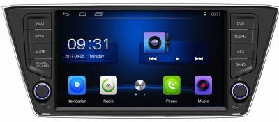 China Ouchuangbo car radio dvd multimedia androi 8.1 for Skoda Fabia 2015 with 1080P 4*45 Watts amplifier gps nav BT for sale