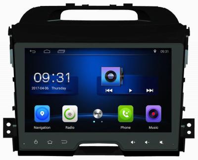 China Ouchuangbo car gps navi audio stereo android 8.1 for Kia Sportage 2010-2012 with MP3 MP4 SWC music microphone DDR3 1GB for sale