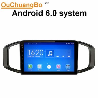China Ouchuangbo car radio multi media stereo for MG 3 2017 with bluetooth SWC AUX 4 Cores for sale