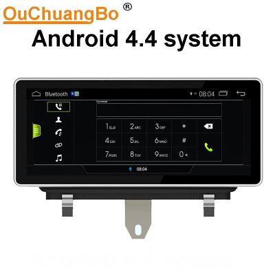 China Ouchuangbo 10.25 inch car audio gps navi for Audi Q3 2011-2018 support BT aux android 4.4 for sale