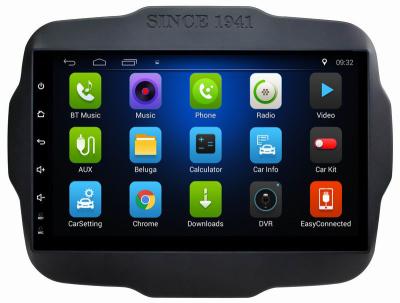 China Ouchuangbo car stereo gps navi android 8.1 system for Jeep Renegade 2016 with Bluetooth WIFI USB steering wheel control for sale