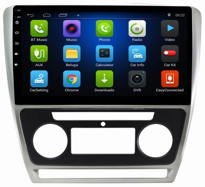 China Ouchuangbo car radio  touch screen for Skoda Octavia 2010-2013 automatic with 2GB RAM BT SWC USB android 8.1 ststwm for sale