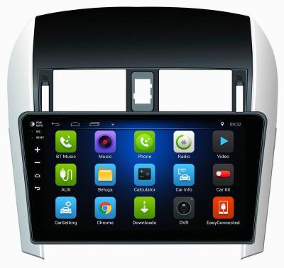 China Ouchuangbo car radio gps navigation stereo for Toyota Corolla 2007-2011 with BT SWC USB reverse camera android 8.1 for sale