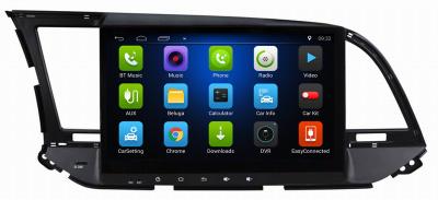 China Ouchuangbo car radio gps nav android 8.1 sytstem for Hyundai Elantra 2016 with BT USB wifi 32GB ROM for sale