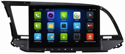 China Ouchuangbo car radio gps nav android 8.1 sytstem for Hyundai Elantra 2016 with BT USB wifi 32GB ROM for sale