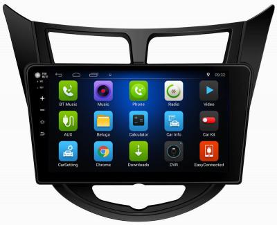 China Ouchuangbo car radio gps nav multimedia stereo android 8.1 for Hyundai Verna 2010 with BT USB wifi 4*45 Watts amplifier for sale