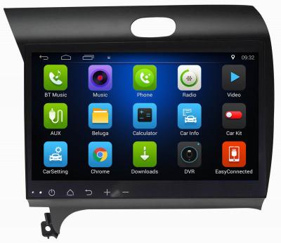 China Ouchuangbo car capacitance multiple touch screen android 8.1 stereo for Kia K3 2013 with BT USB wifi dual zone for sale