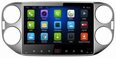 China Ouchuangbo car radio bluetooth stereo android 8.1 for Volkswagen Tiguan 2015 with USB SWC 4 Core CPU 1080P Video for sale