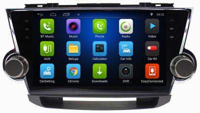 China Ouchuangbo car radio multi media touch screen for Toyota Highlander 2011-2014 with USB SWC 1080 gps navi android 8.1 for sale