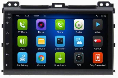 China Ouchuangbo car touch screen gps navi android 8.1 for Toyota Prado 2008 with USB SWC 1080P Video Blluetooth for sale