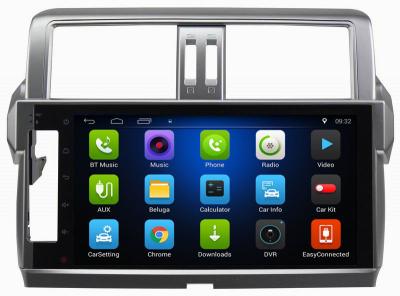 China Ouchuangbo car touch screen radio android 8.1 for Toyota Prado 2014 with USB SWC 1080P Video Blluetooth gps navigation for sale