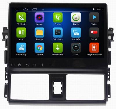 China Ouchuangbo car radio gps nav stereo for Toyota Vios 2014 with USB SWC 1080P Video BT reverse camera android 8.1 system for sale