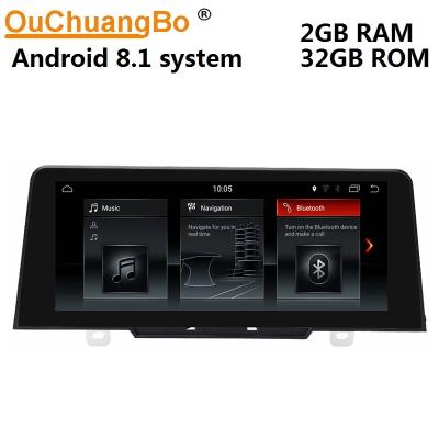 China Ouchuangbo car head unit stereo 6 core for BMW 1 Series F20 F21 2017 with SWC BT 1080 video wifi android 8.1 system for sale