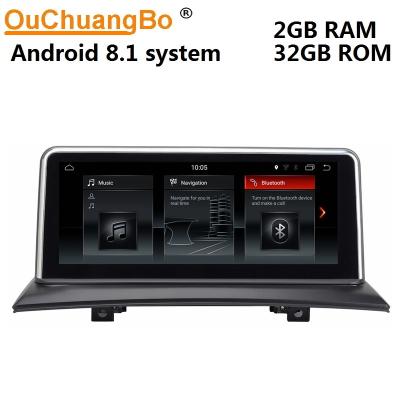 China Ouchuangbo car multi media gps android 8.1 for BMW X3 E83 (2004-2009) support SWC BT USB 3G  6 core for sale