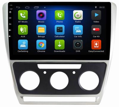 China Ouchuangbo car radio head unit video stereo android 8.1 for Skoda Octavia 2010-2013 manual support USB SWC wifi AUX for sale