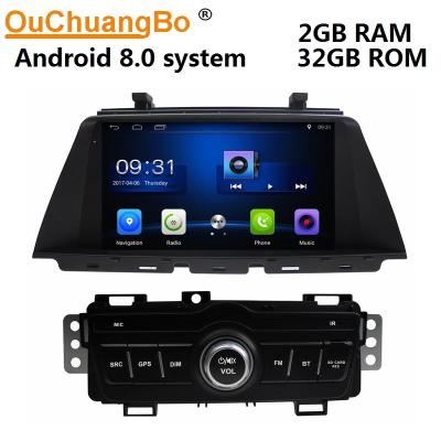 China Ouchuangbo car gps 1080P video head unit android 8.1 for Zotye Domy X5 support USB SWC AUX bluetooth for sale