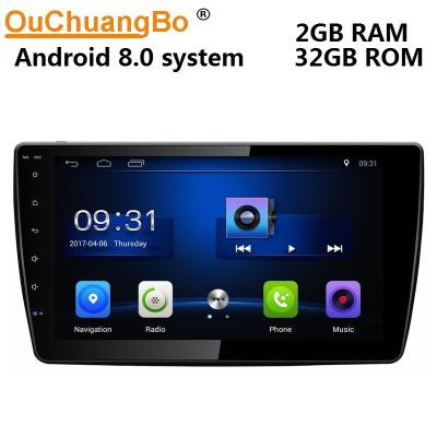 China Ouchuangbo car radio gps navigation bluetootb 2GB RAM  for Wuling Baojun 330 support USB SWC AUX wifi android 8.1 for sale