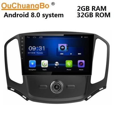China Ouchuangbo autoaudio gps media kit android 8.1 for Wuling Baojun 730 support USB SWC AUX wifi 4*45 Watts amplifier for sale