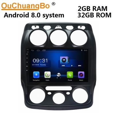 China Ouchuangbo autoaudio gps navi touch screen android 8.1 for Wuling HongGuang support USB SWC AUX wifi 4*45 Watts for sale
