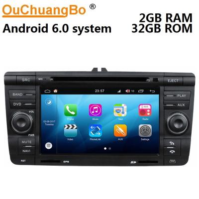 China Ouchuangbo auto gps navi audio S200 platform android 8.0 for Skoda Octavia support USB SWC AUX wifi bluetooth for sale
