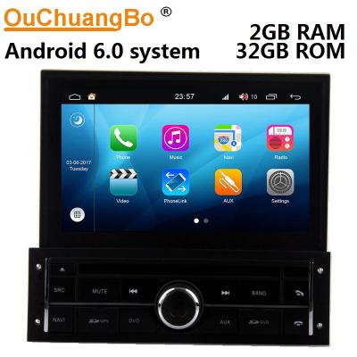 China Ouchuangbo auto gps media radio S200 platform android 8.0 for Mitsubishi L200 support USB SWC AUX wifi mirror link for sale