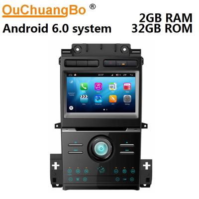 China Ouchuangbo car audio stereo navi 200 platform android 8.0 for Ford Taurus 2012 support USB SWC AUX wifi HD video for sale