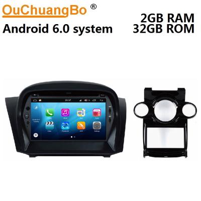 China Ouchuangbo car audio gps navi bluetooth 200 platform android 8.0 for Ford Fiesta 2014 support SWC AUX wifi HD video for sale