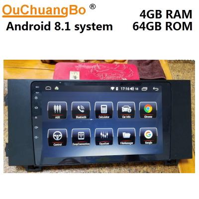 China Ouchuangbo car radio bluetooth wifi Android 8.1 for MG 6 2018 support USB gps navigation dual zone for sale