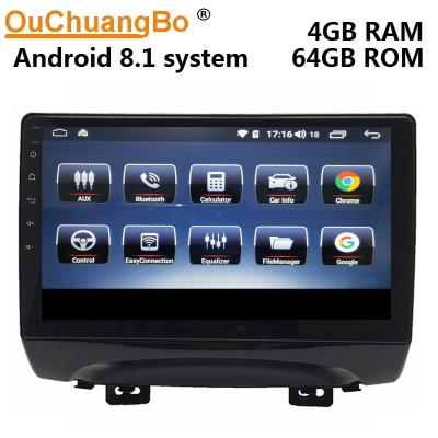 China Ouchuangbo media player GPS radio for JAC Refine S3 support BT MP3 mirror link android 8.1 OS 4+64 for sale