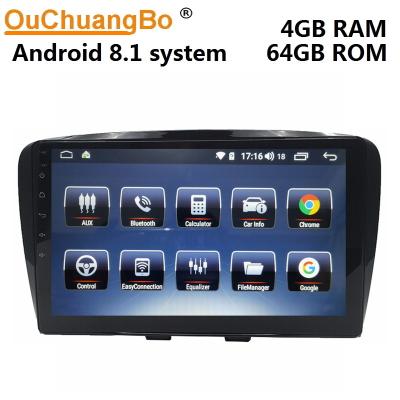 China Ouchuangbo gps multimedia player for FAW D60 support BT MP3 mirror link android 8.1 OS 4+64 for sale