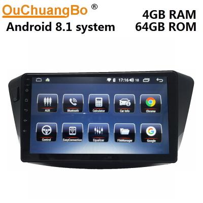China Ouchuangbo kit multimedia for JAC J6 M2 support BT MP3 mirror link android 8.1 OS 4+64 for sale