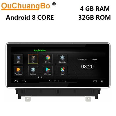 China Ouchuangbo car stereo system for  Audi A3 2017 support BT MP3 mirror link android 8.0 OS 4+32 for sale