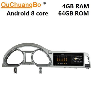 China Ouchuangbo car radio gps navi  for Audi Q7 2005-2015 with Bluetooth wifi 8 core USB SWC android 9.0 system for sale
