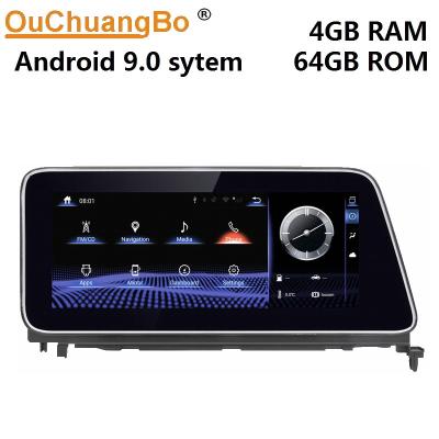 China Ouchuangbo car radio gps stereo muitmedia for Lexus RX 200T RX200 RX200t 450H 2016-2018 support android 9.0 system for sale