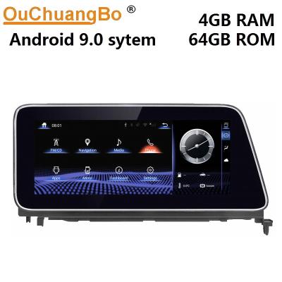 China Ouchuangbo car radio stereo gps navi for Lexus RX270 350 450 support android 9.0 system for sale