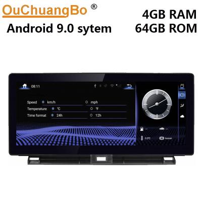 China Ouchuangbo car radio gps nav for Lexus NX 200T 300H NX200T 2014-2016 support android 9.0 OS 4GB+64GB for sale