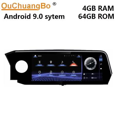 China Ouchuangbo car radio gps wifi bluetooth for Lexus ES ES200 ES300h ES260 XV70 2018 support android 9.0 OS  8 Core CPU for sale