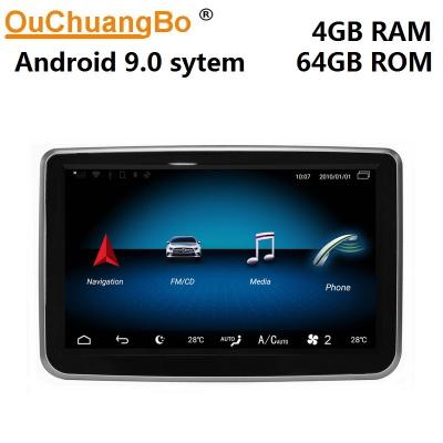 China Ouchuangbo auto radio GPS stereo android 9.0 for Mercedes Benz A CLA GLA G(2013-2015) With USB WIFI 64GB 10.80P video for sale