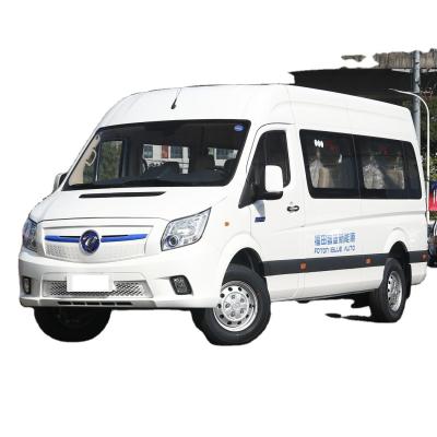China High Quality New and Used FOTON Tuyano Mini Electric Bus 14 16 Seats Van cheap used  for commercial van for sale
