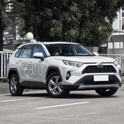 China Front disc Rear dsic Simulate 11-Speed CVT 126kW hybrid 209N.m suv car toyota rav4 hybrid engine car for sale