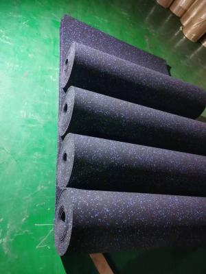 China Gym Rubber Flooring Roll Matting with 3-20mm Thickness 1m/1.2m/4 prime Wide 6000sqm/Day Production Efficiency for sale