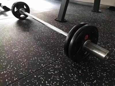 China EPDM DOT Recycled Rubber Flooring Tiles Mat for Gym Machines on Black Ground Non-Toxic Features for sale