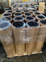 China 1m 1.2m 1.35m Wide Black Base Recycled Rubber Rolls with Colorful EPDM Dots for Home and Commercial Gym Flooring for sale