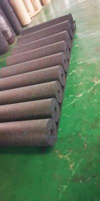 China Rolled Rubber Flooring Sheets Made From 100% Recycled Rubber for sale
