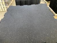 China 1000mmx1000mmx20mm Interconnecting Rubber Flooring Tiles for Home Gyms or Garage for sale